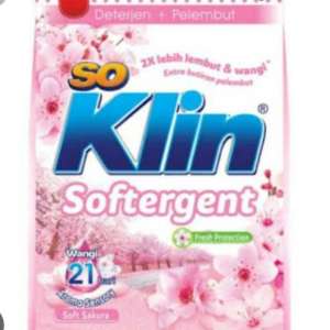 Sabun Cuci Detergent Soklin 770 gr free Piring kaca bening - Sinergi ...