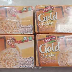 Keju prochiz GOLD cheddar 160gr - Sinergi Smart Tumbas