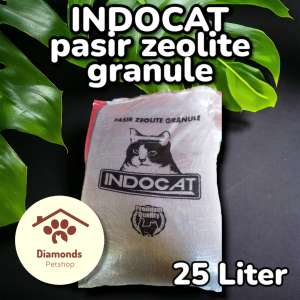 INDOCAT Pasir zeolite granule wangi 25liter - Sinergi Smart Tumbas