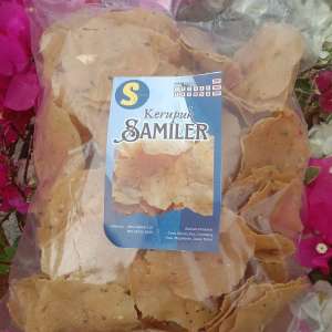 Kerupuk Samiler mentah pedas 500 gr - Sinergi Smart Tumbas