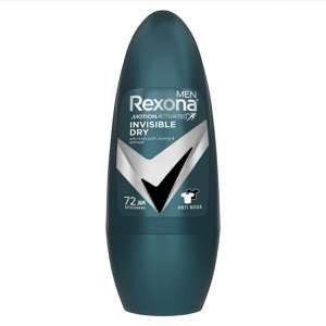 Rexona Deodoran Roll On Pria Invisible Dry 45 ml - Sinergi Smart Tumbas