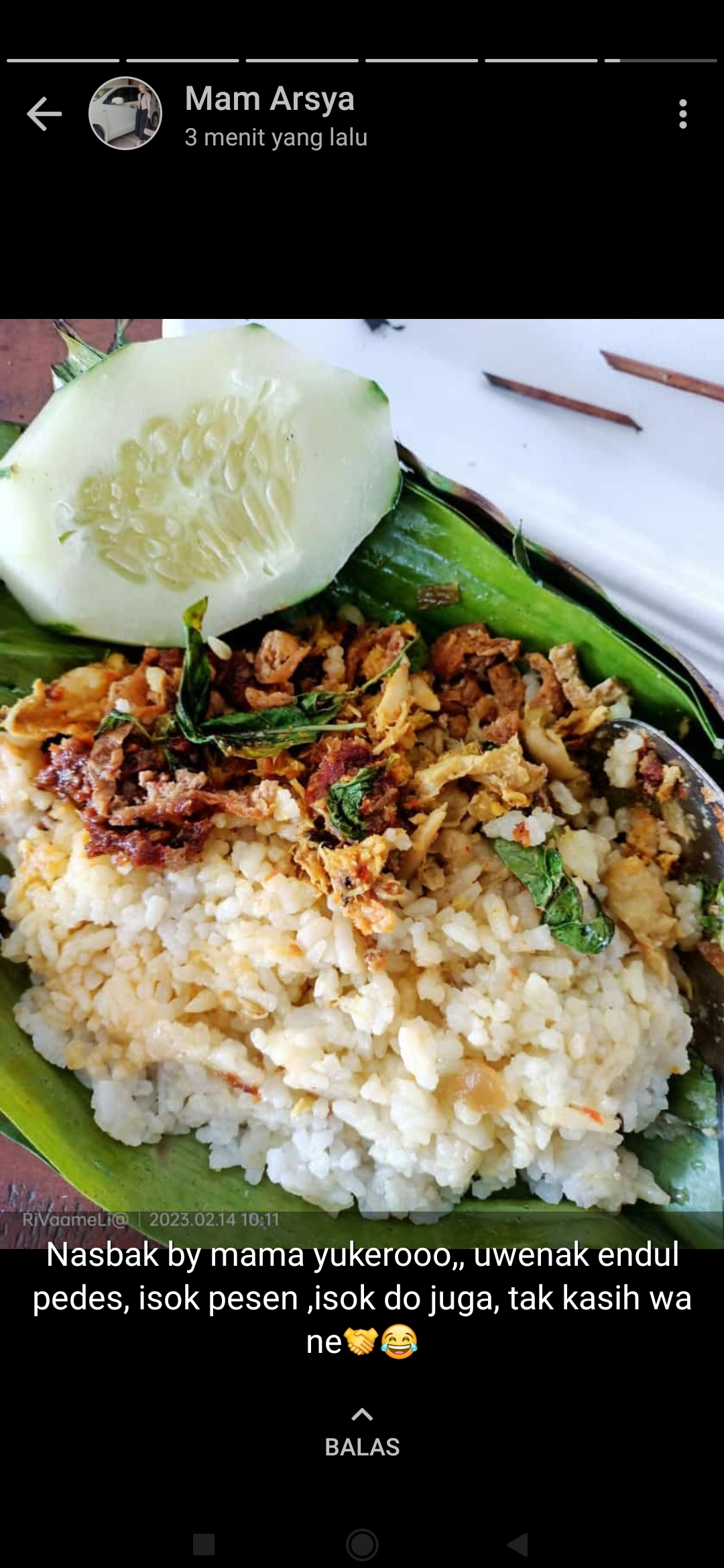 Sego kobong jamur mami - Sinergi Smart Tumbas