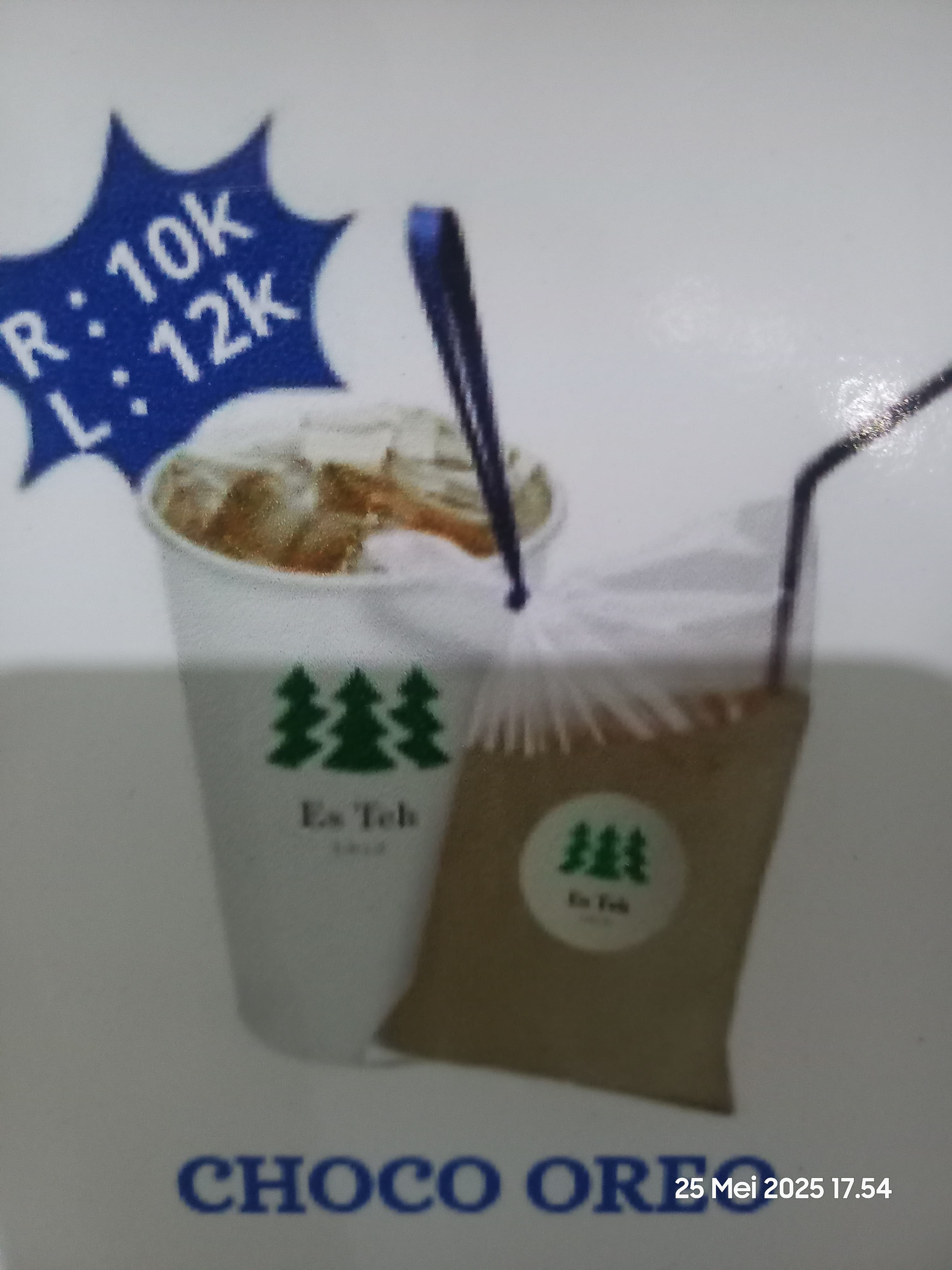 Es teh choco oreo - Sinergi Smart Tumbas